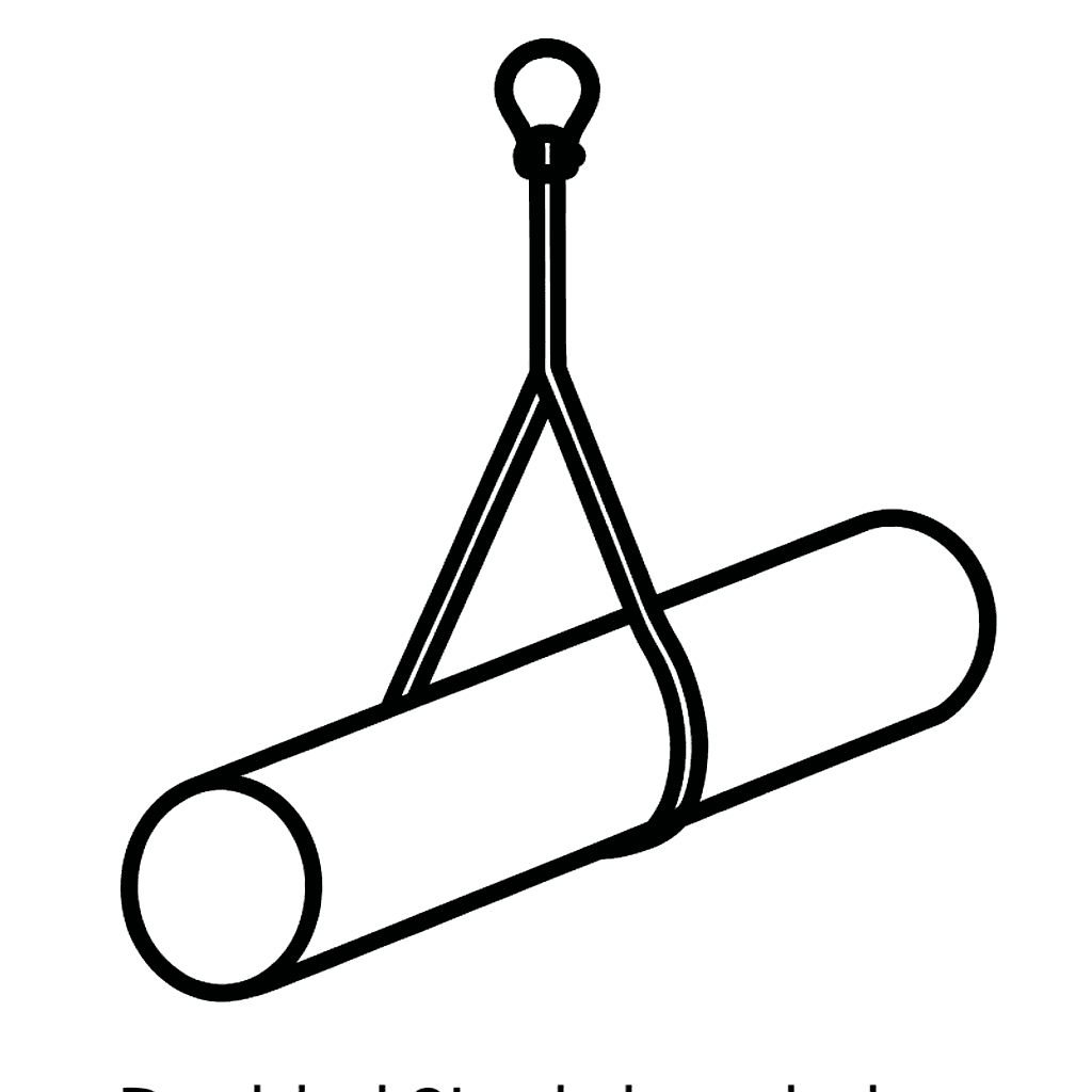 🏗️ How to Calculate Capacity of Lifting Gears Using Doubled Single Leg Choker – With Diagram ...