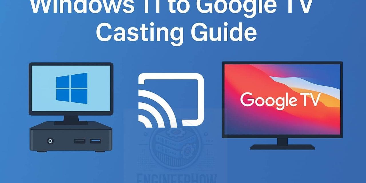🔁 How to Cast Videos from PC, Mobile, and NAS to Google TV ...