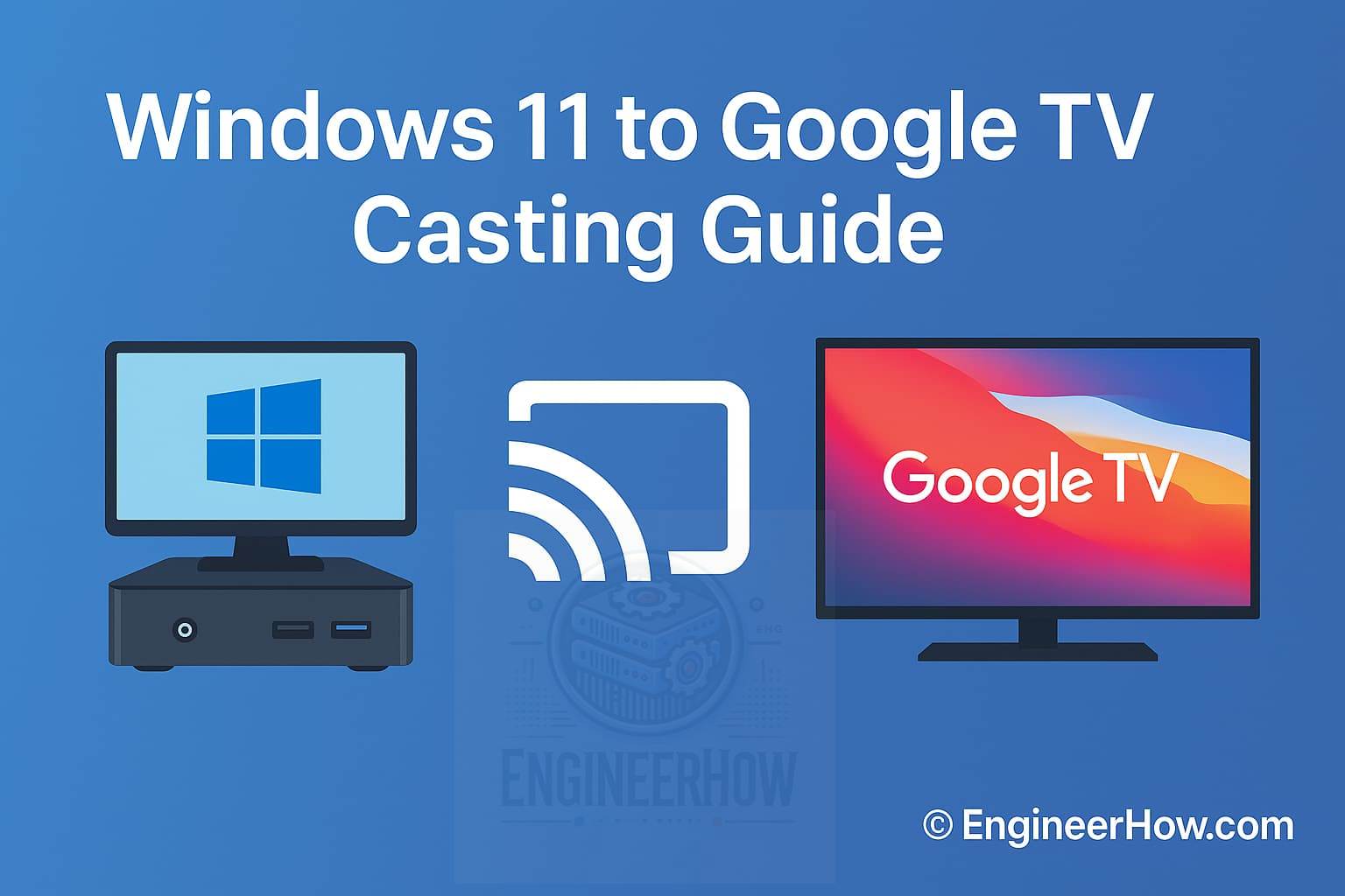 🔁 How to Cast Videos from PC, Mobile, and NAS to Google TV ...