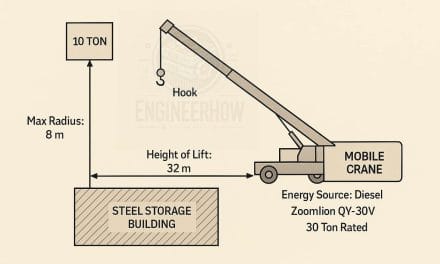 Lifting Plan Calculation & Crane Selection – Step-by-Step Guide with ...