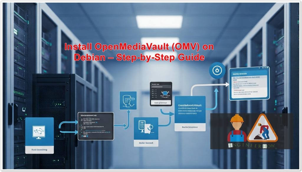 Install OpenMediaVault (OMV) on Debian – Step-by-Step Guide - EngineerHow – IT & Engineering ...