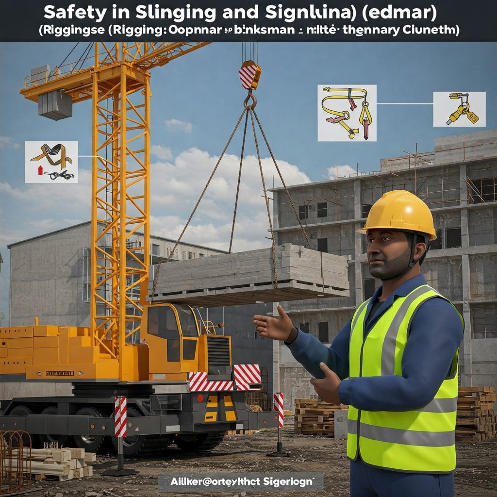 🏗️ Safety in Slinging and Signalling (Rigging and Banksman) – In-Depth Theory Guide ...