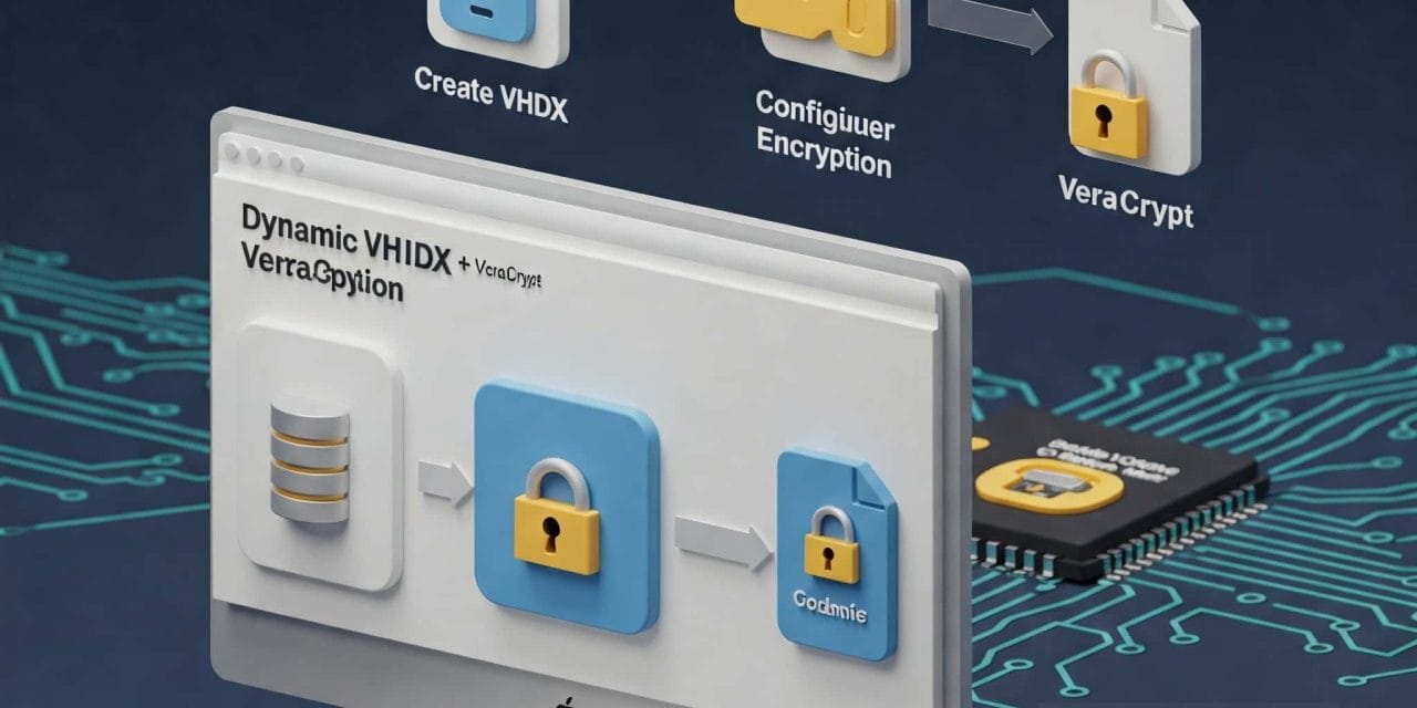 Step-by-Step Guide Dynamic VHDX + VeraCrypt Encryption - EngineerHow ...