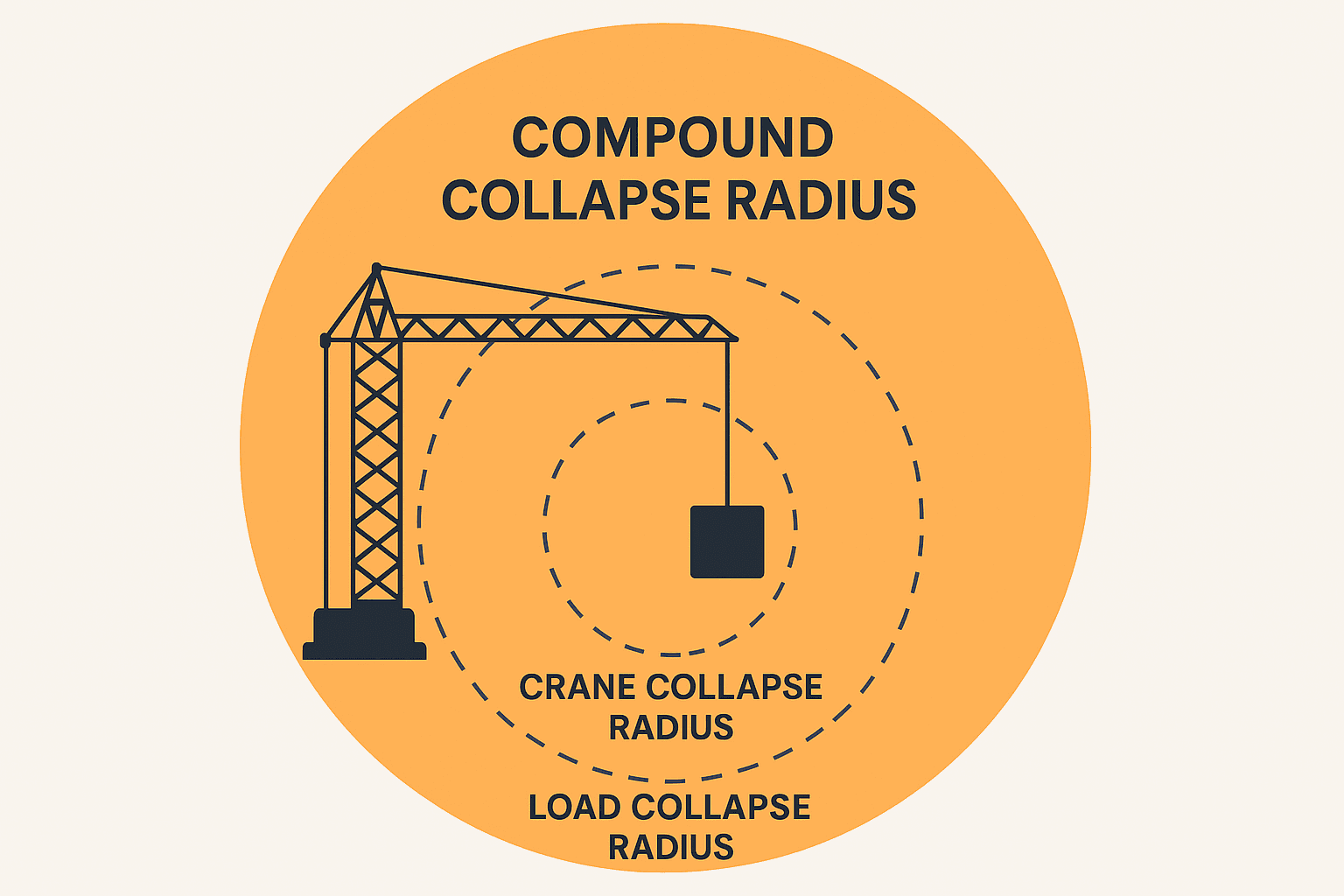 What Is Compound Collapse Radius in Crane Operations? - EngineerHow ...