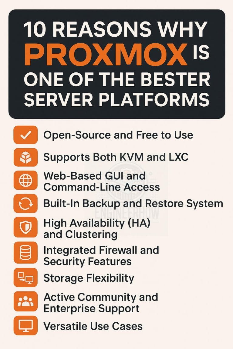 10 Reasons Why Proxmox is One of the Best Server Platforms ...