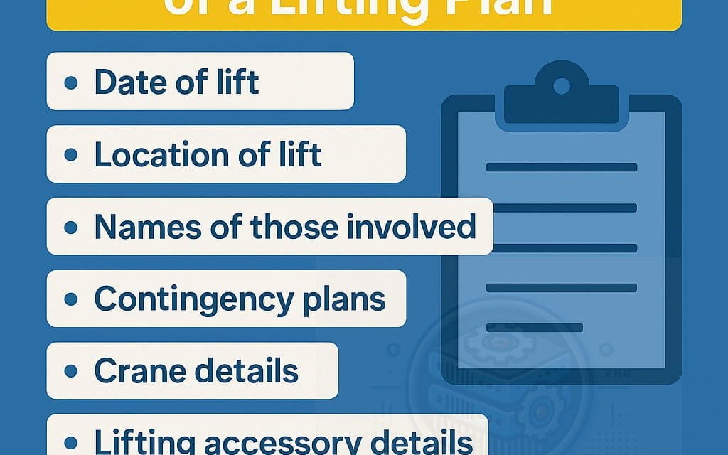 Key Components of a Lifting Plan Every Supervisor Should Know ...