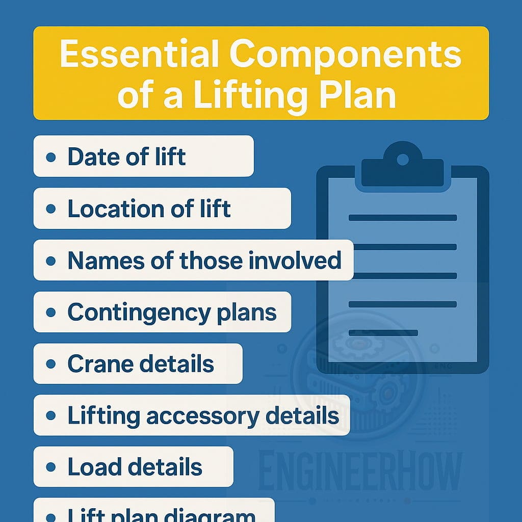 Key Components of a Lifting Plan Every Supervisor Should Know ...