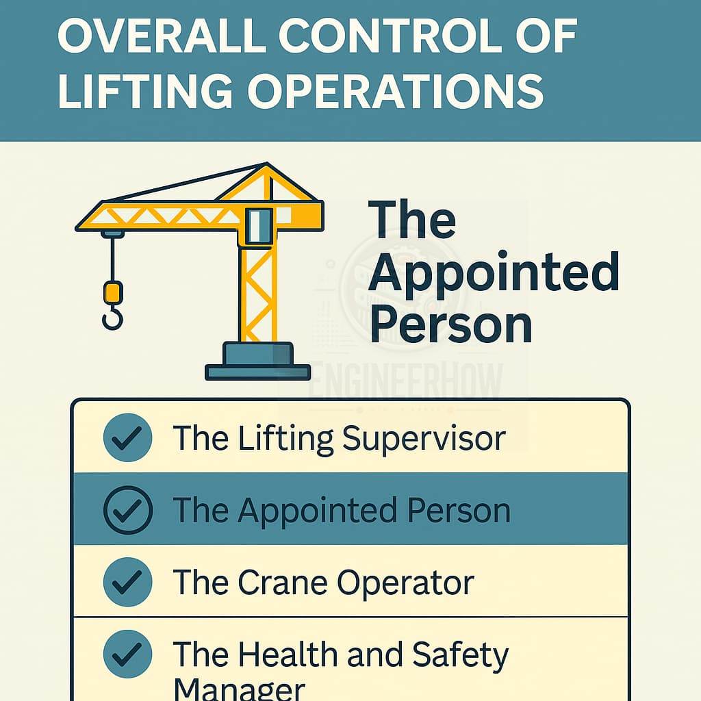 Who Has Overall Control of a Lifting Operation? Understanding the ...