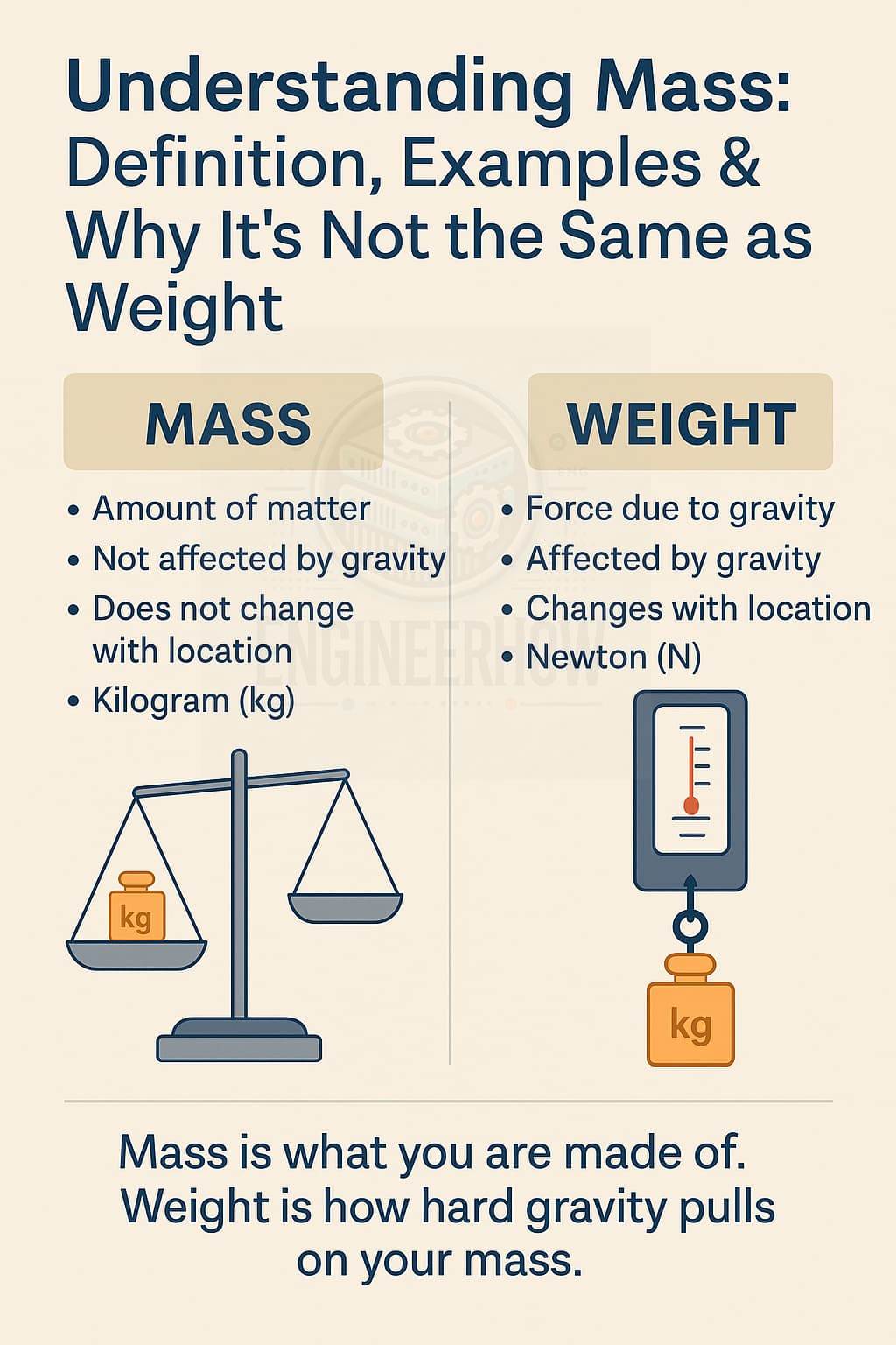 Understanding Mass: Definition, Examples & Why It's Not the Same as ...