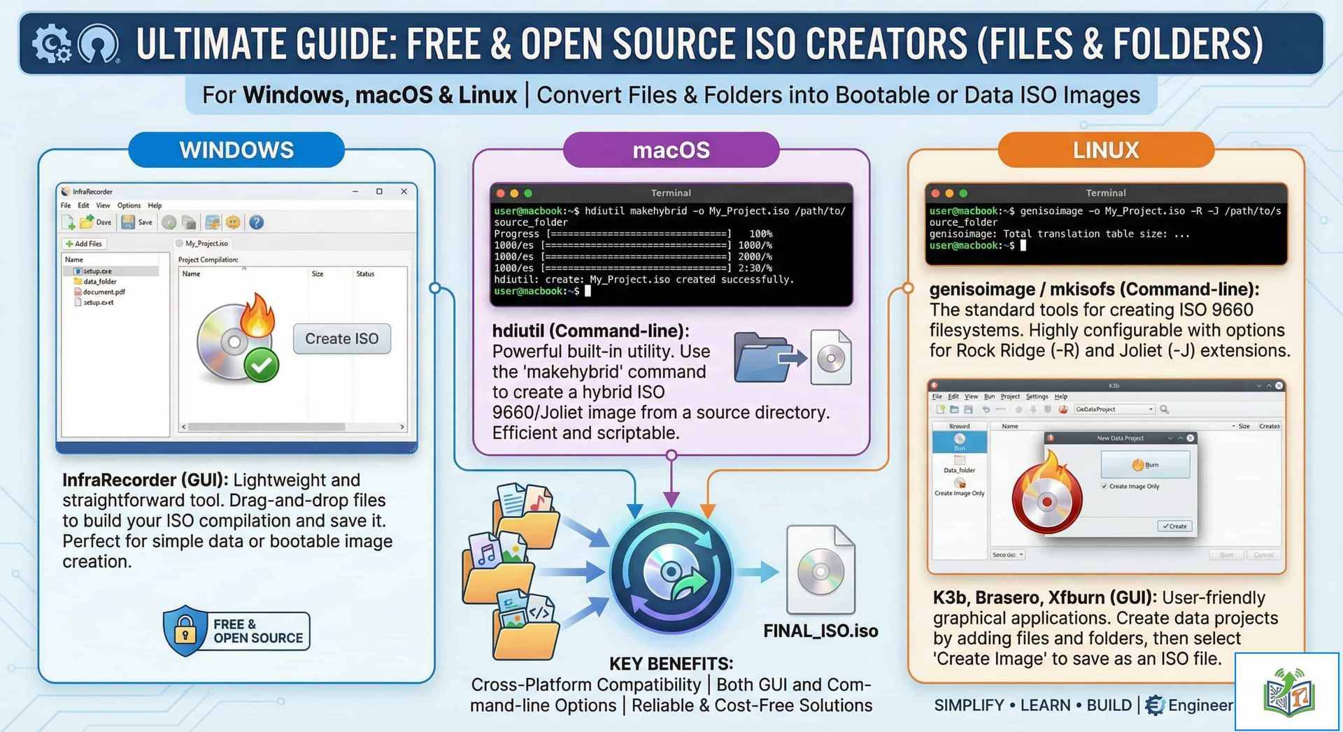 Ultimate Guide: 11 Free & Open Source ISO Creators for Windows, macOS ...